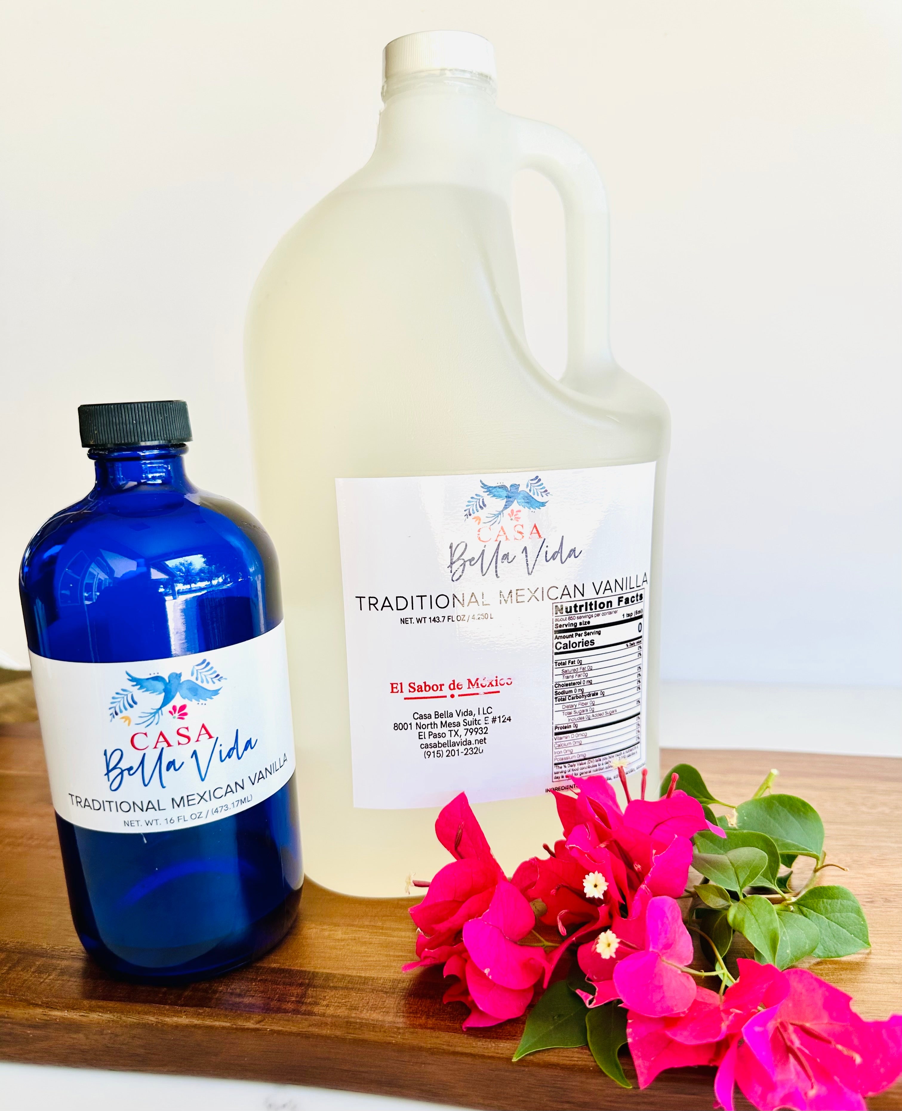 Amazing Traditional Mexican Vanilla Gallon Set – Casa Bella Vida